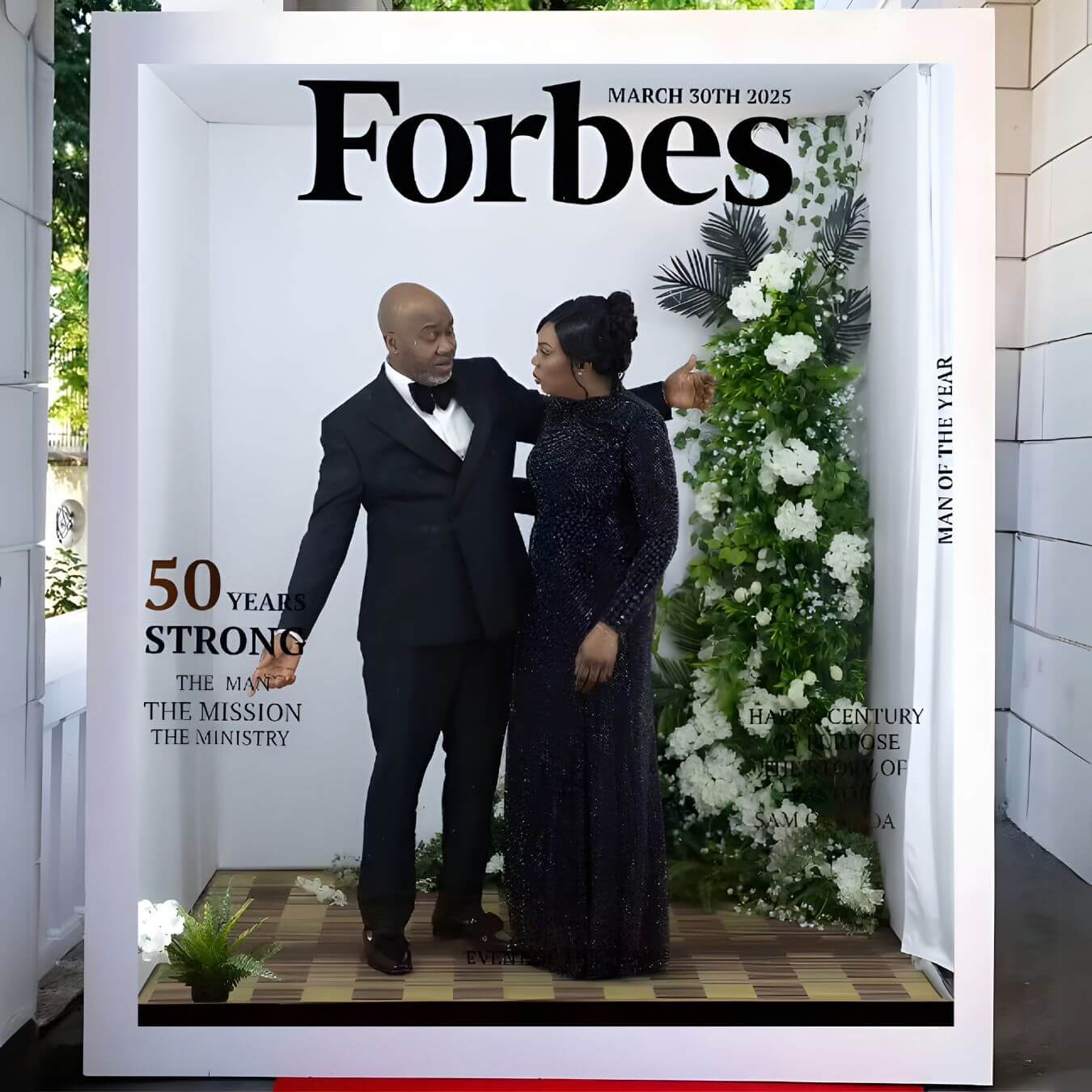 Magazine Photo Booth Rental | Party Marquee Decor